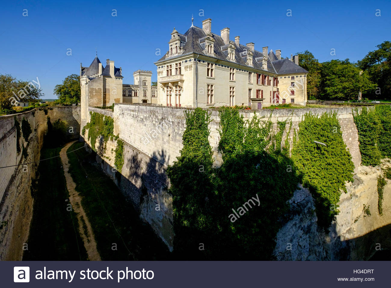 Castle Of Breze Stock Photos & Castle Of Breze Stock Images - Alamy