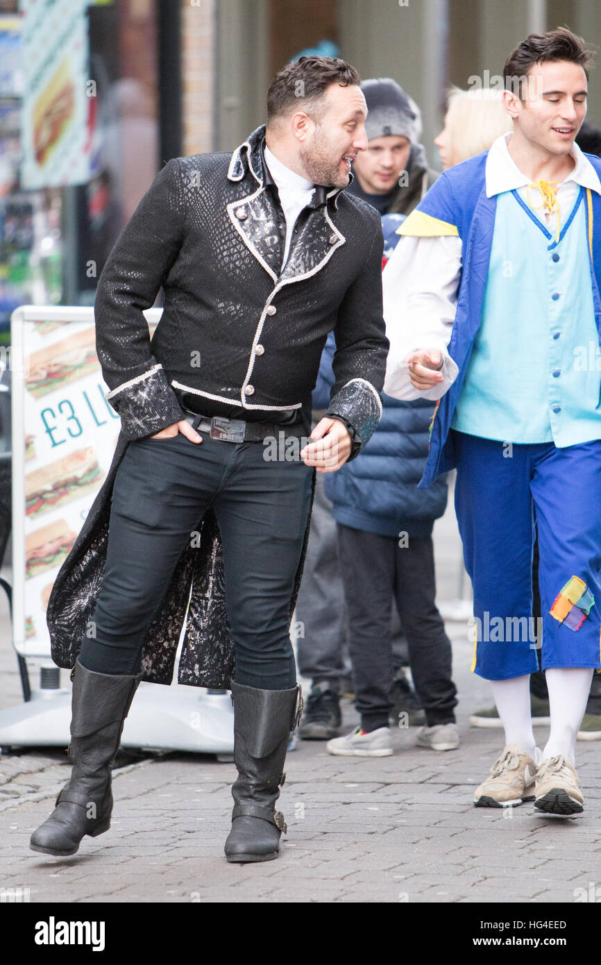 Anthony Costa from boy band Blue is spotted wandering the streets of ...