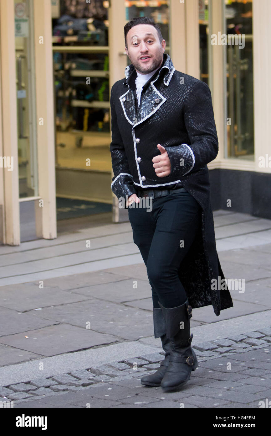Anthony Costa from boy band Blue is spotted wandering the streets of ...