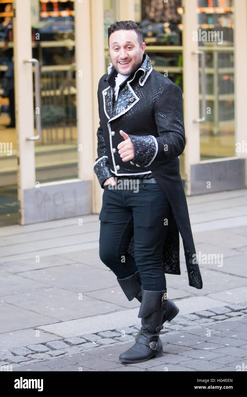 Anthony Costa from boy band Blue is spotted wandering the streets of ...