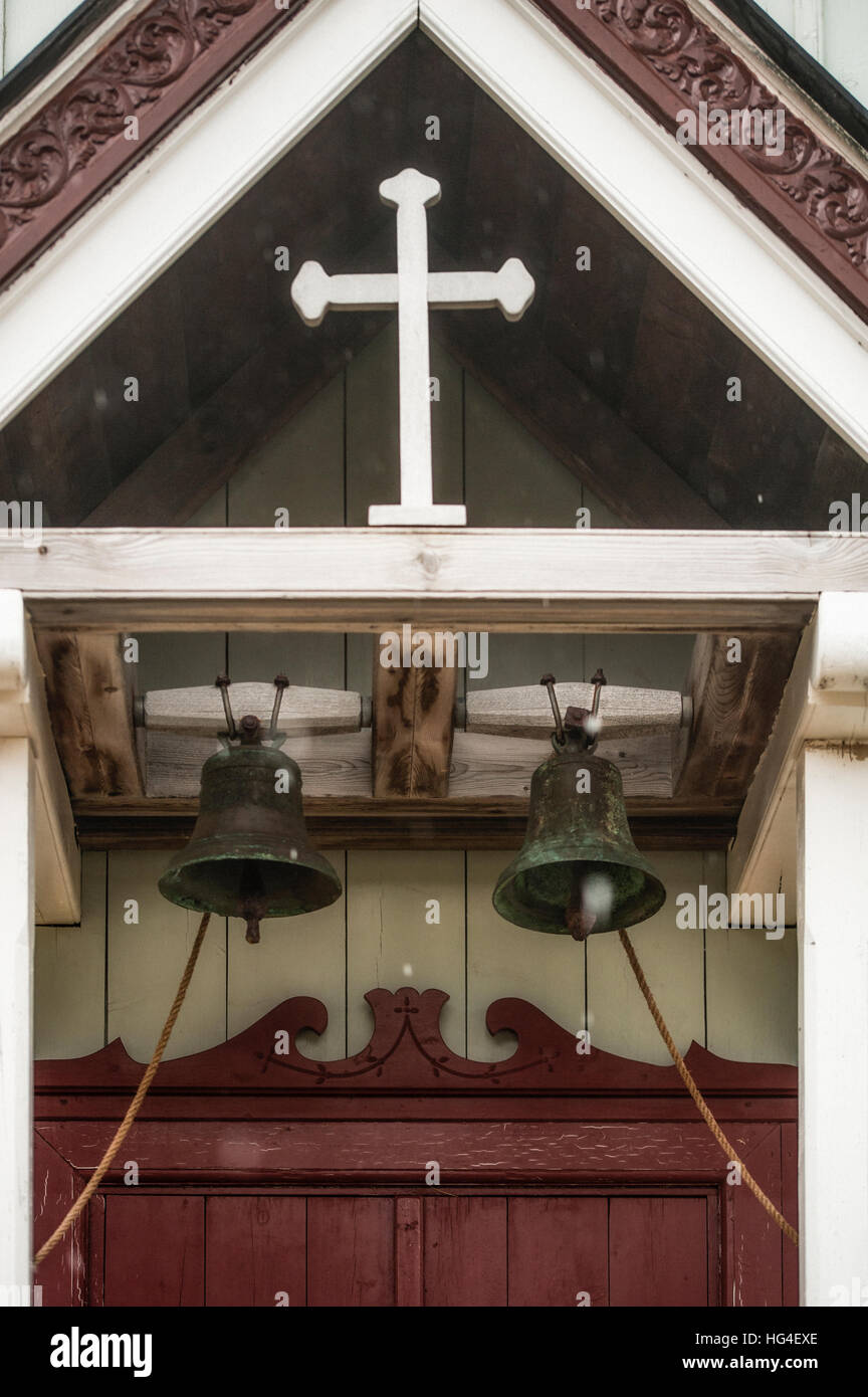 Hanging church bells hi-res stock photography and images - Alamy