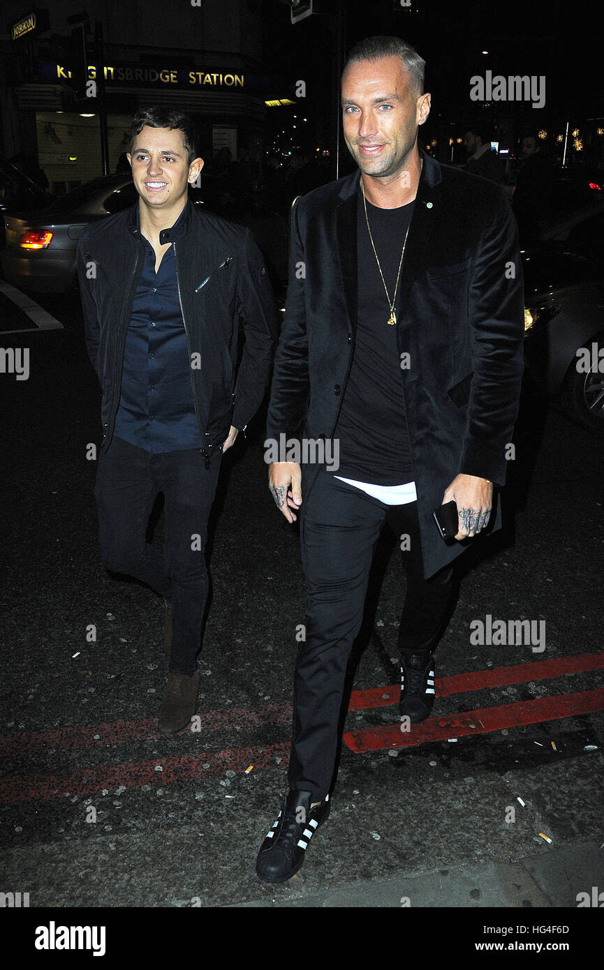 Kleek VIP Party at Harvey Nichols Featuring: George Lineker and Calum ...