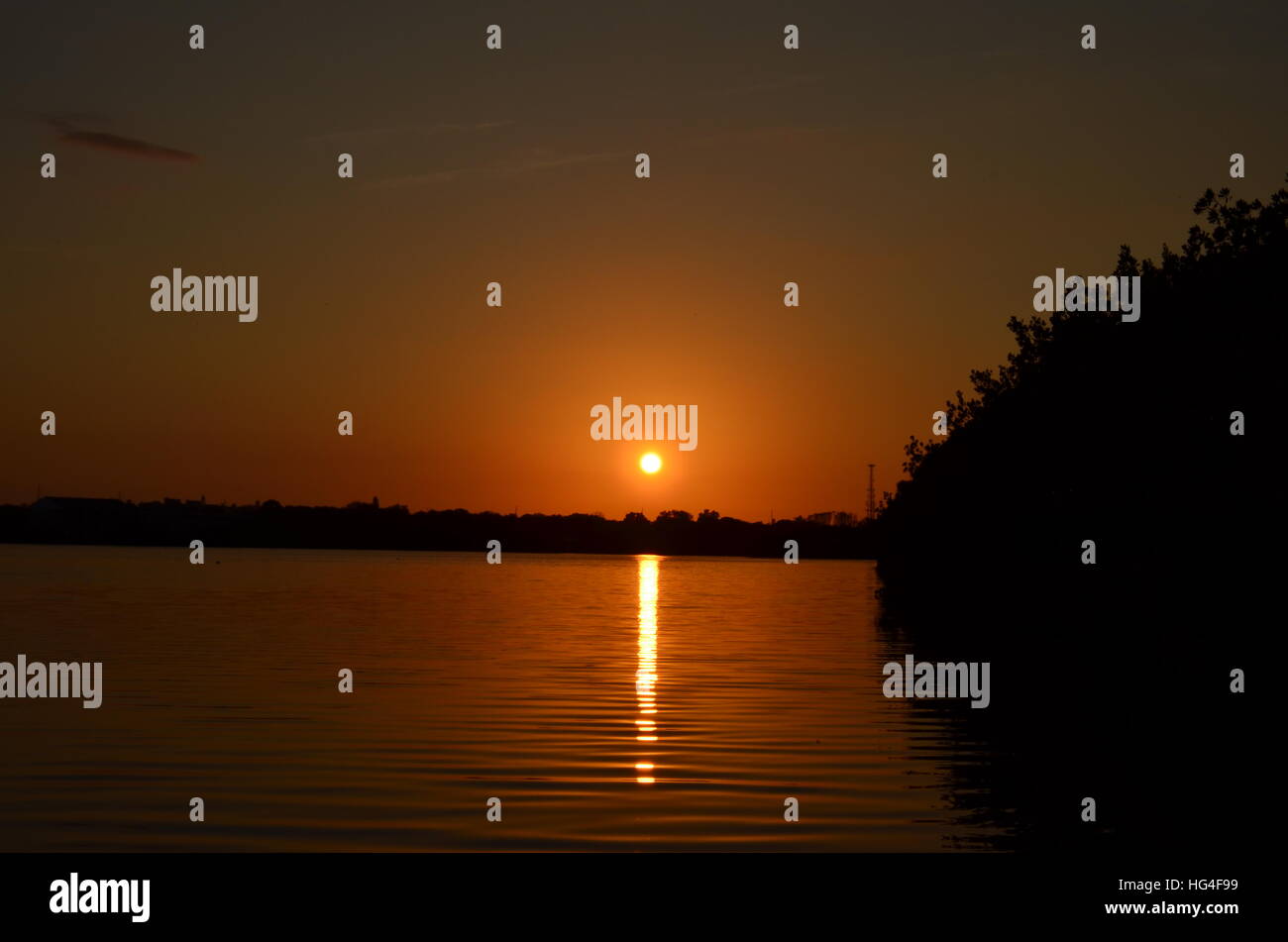 Southern sunset hi-res stock photography and images - Alamy