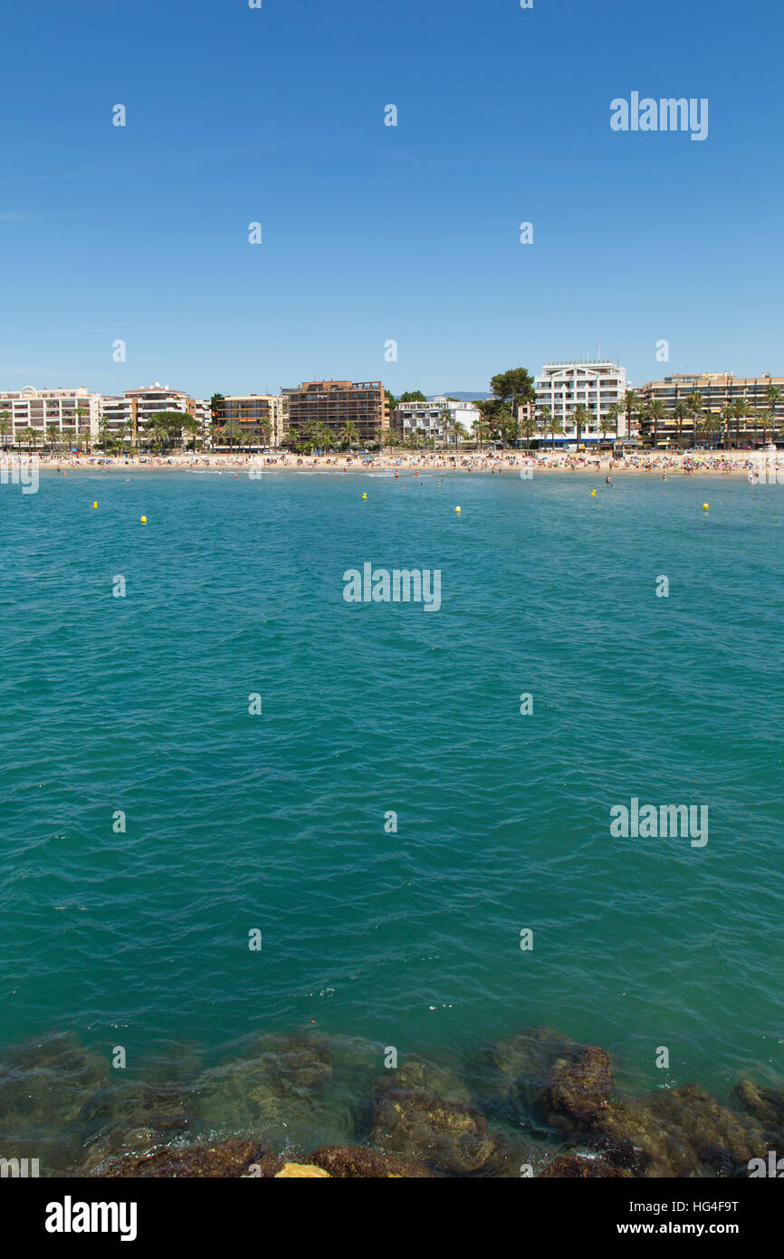 Beautiful day, Salou, Costa Dorada, Spain Stock Photo - Alamy