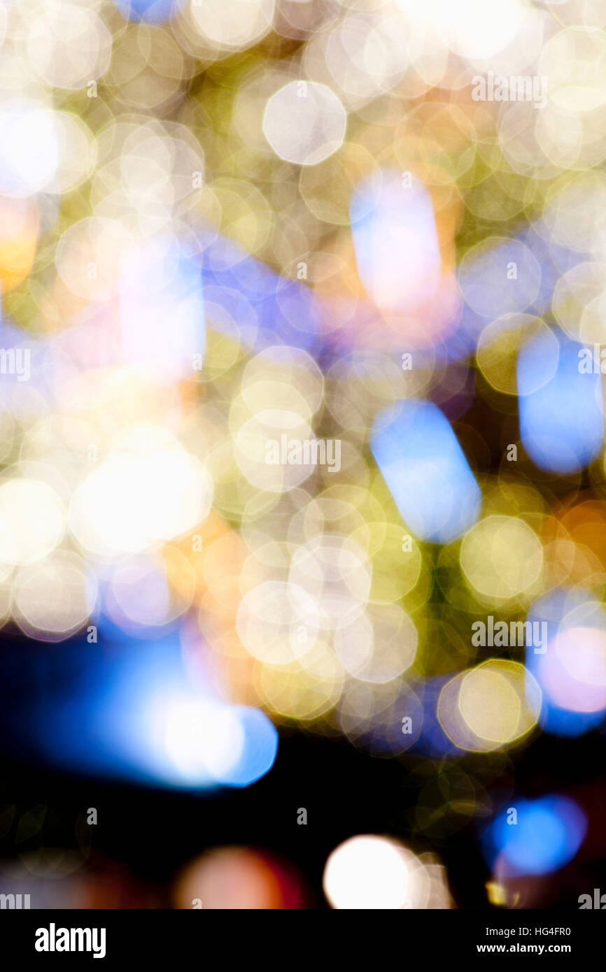 Abstract Blurred Background with Bokeh Stock Photo - Alamy