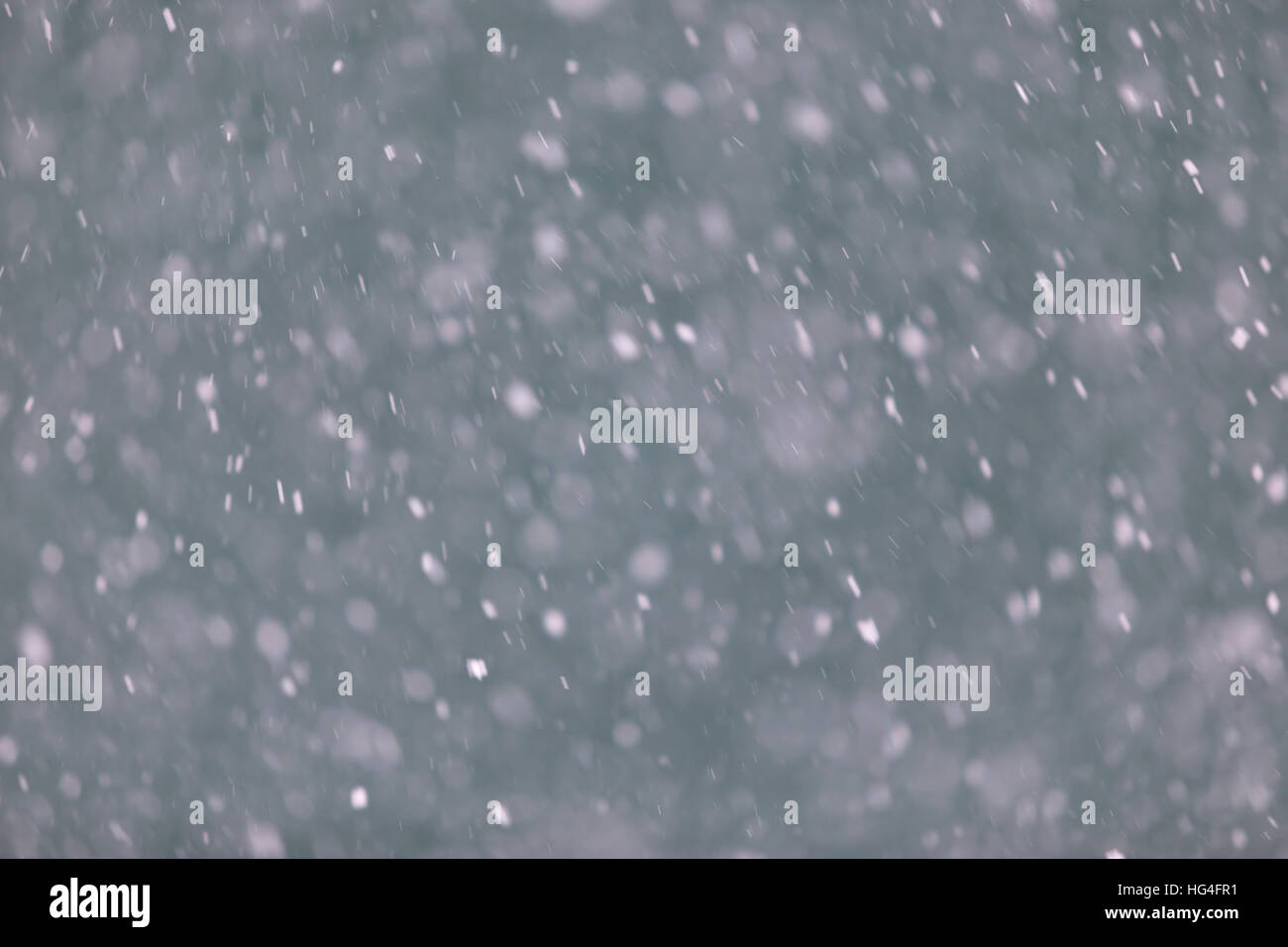 Winter background with falling snow Stock Photo - Alamy