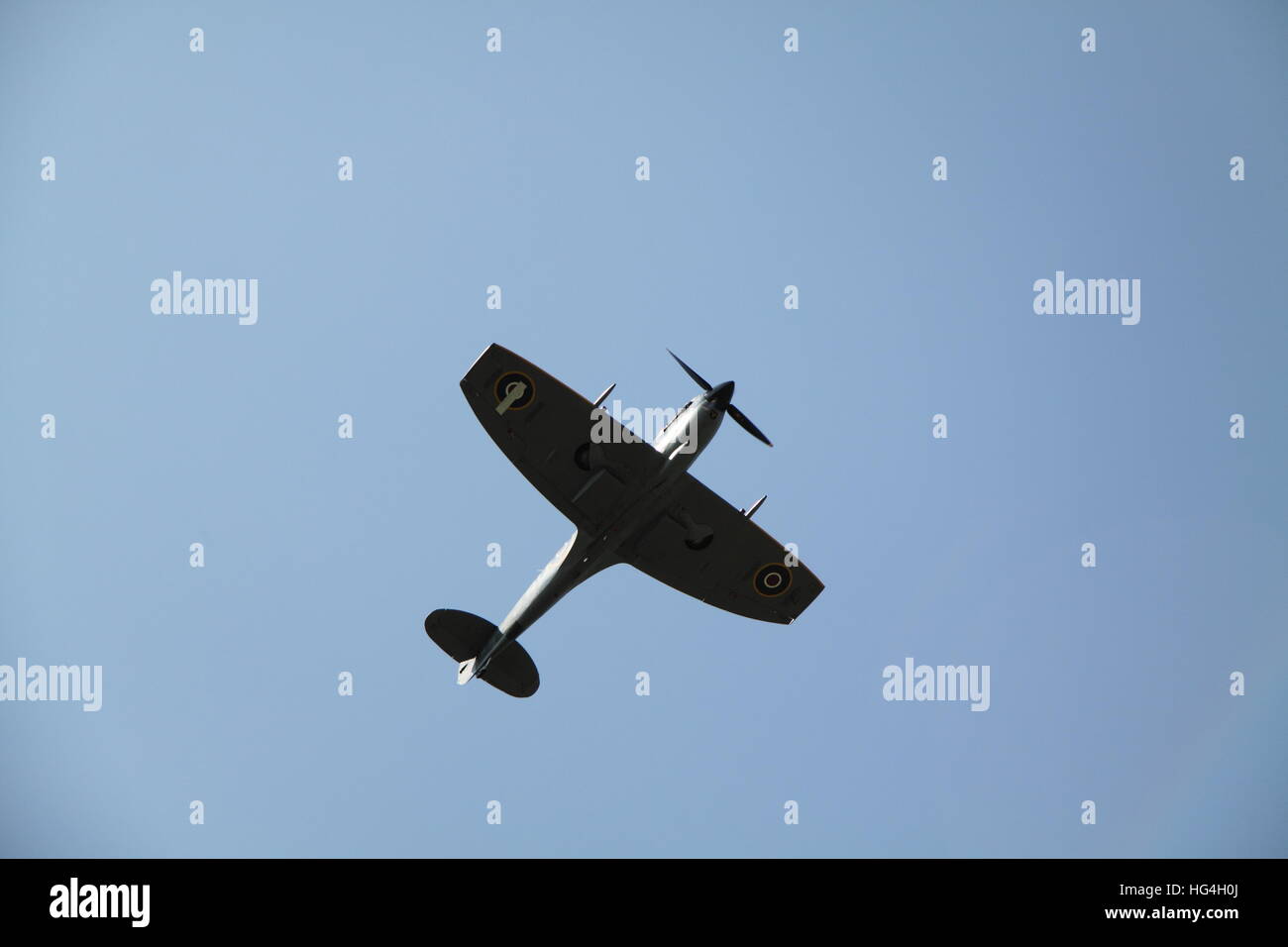 Spitfire aircraft two seater spitfire hi-res stock photography and ...