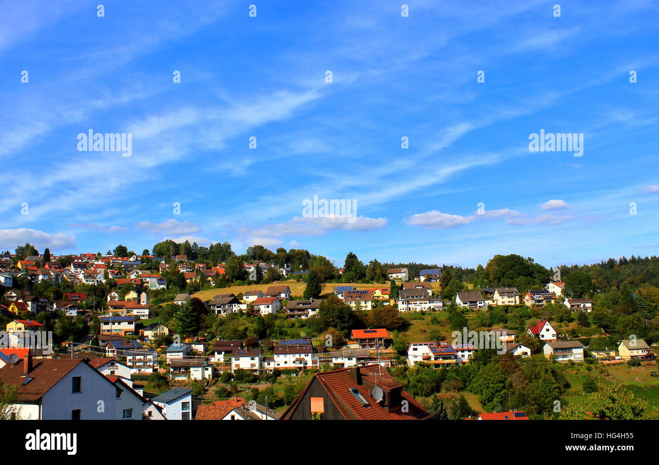 German village town hi-res stock photography and images - Alamy