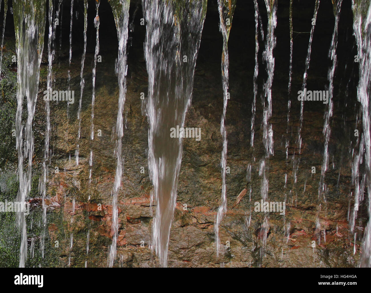 Stone water waterfall hi-res stock photography and images - Alamy