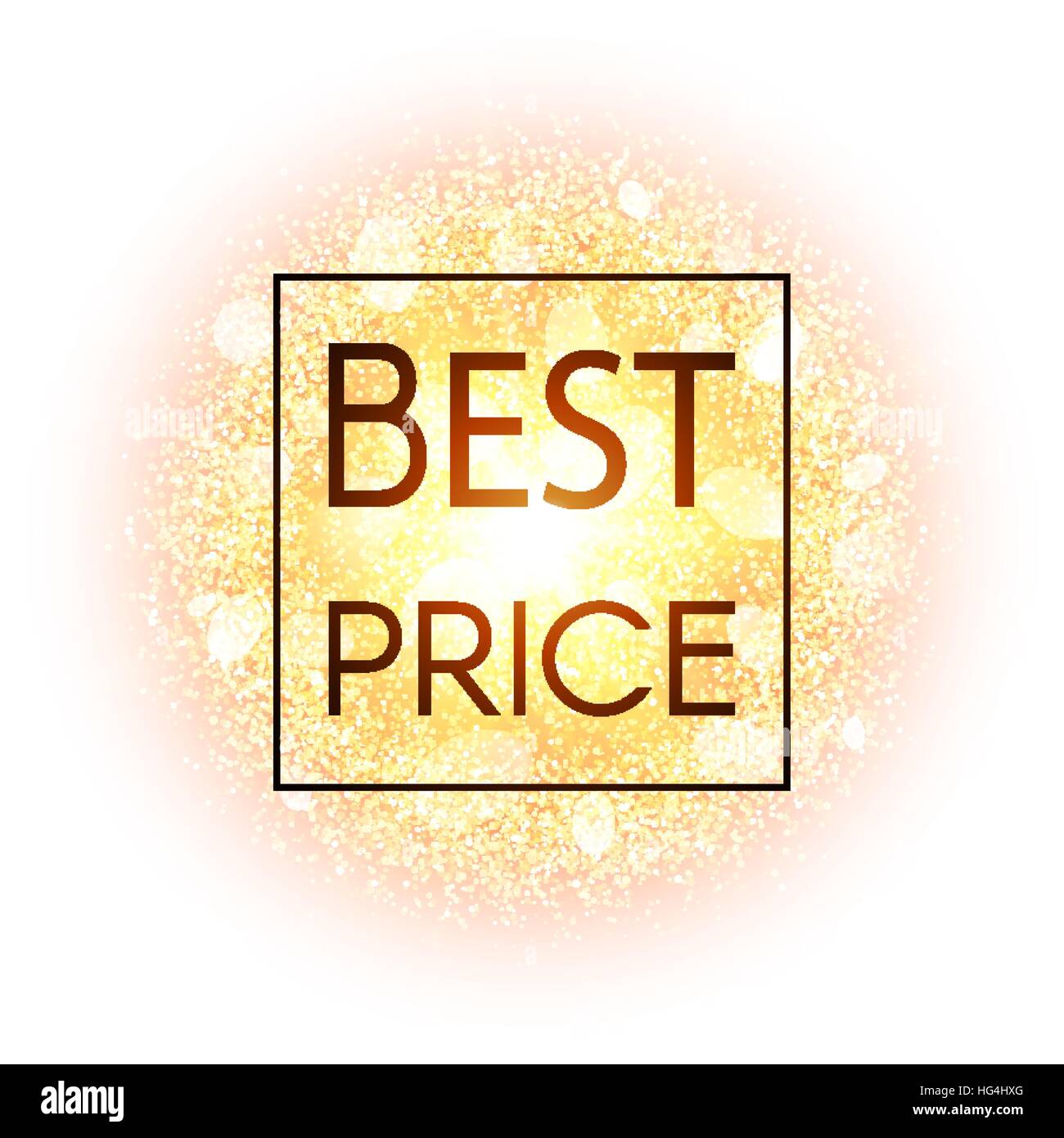 Explosion light on gold Cut Out Stock Images & Pictures - Alamy