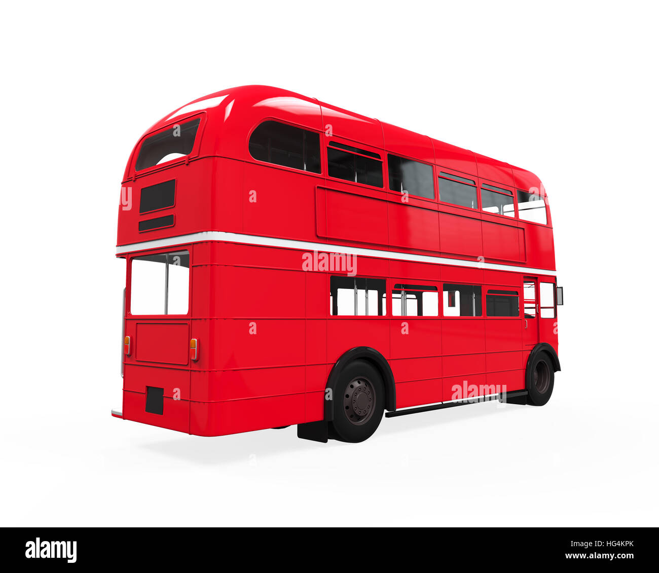 Double Decker Bus Stock Photo - Alamy