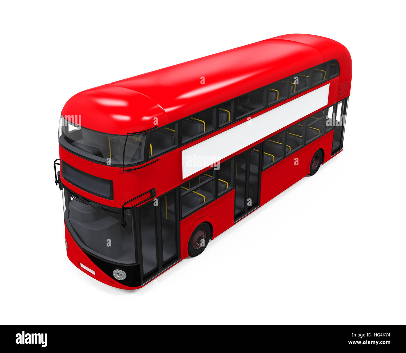 Double Decker Bus Stock Photo - Alamy