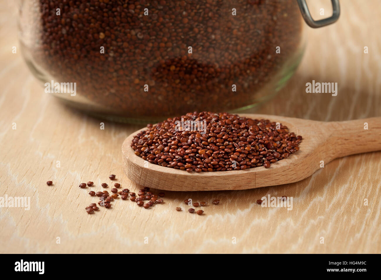 Black quinoa grain on hi-res stock photography and images - Alamy