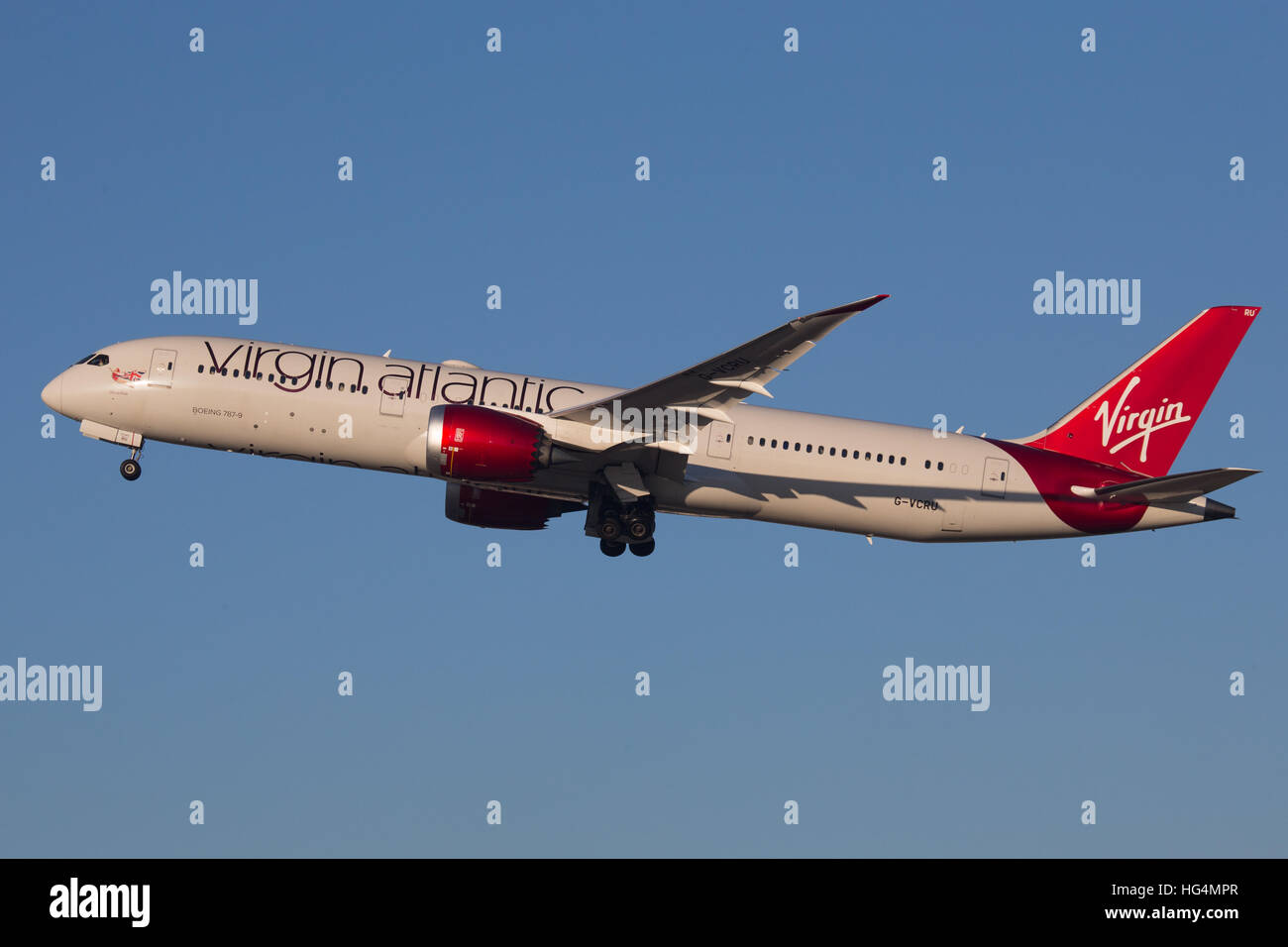 Virgin Atlantic Boeing 787 Dreamliner Stock Photo - Alamy
