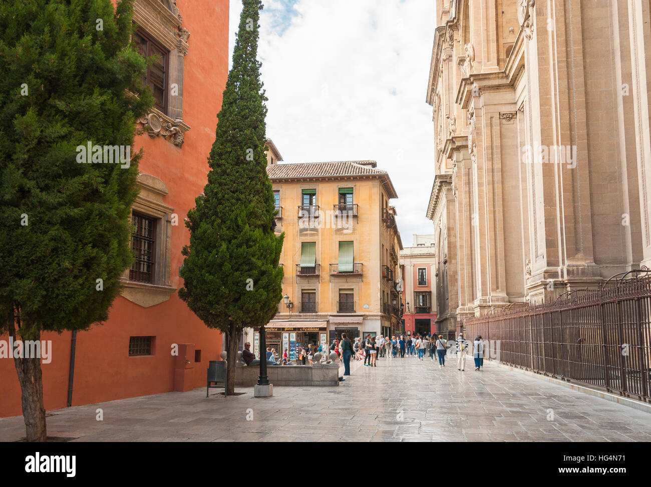 Granada city center hi-res stock photography and images - Alamy
