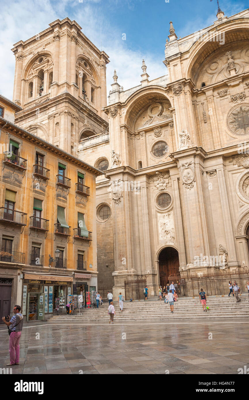 Granada cathedral spain hi-res stock photography and images - Alamy