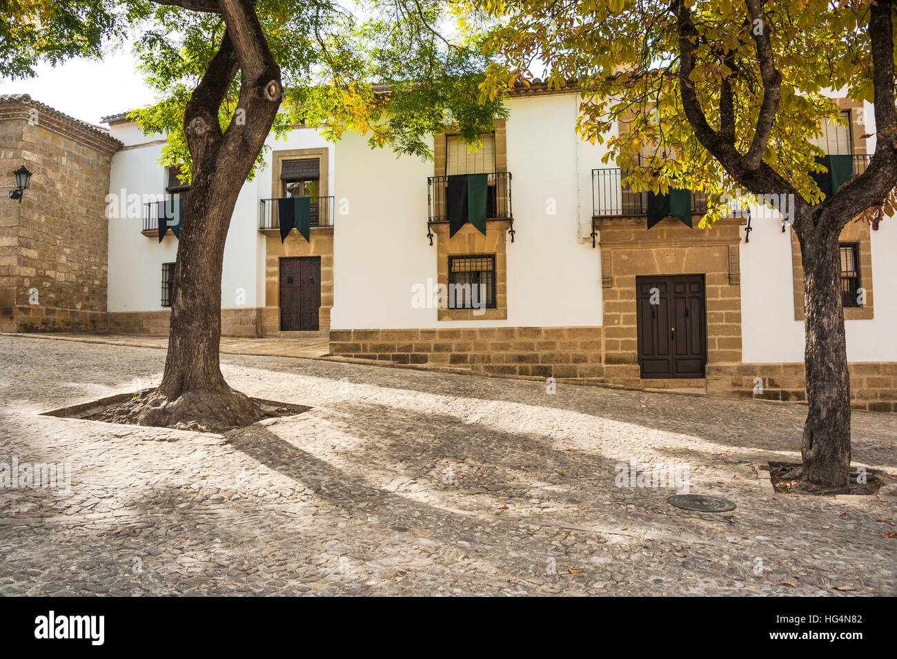 town Baeza, UNESCO world heritage site of the Renaissance, Andalusia ...