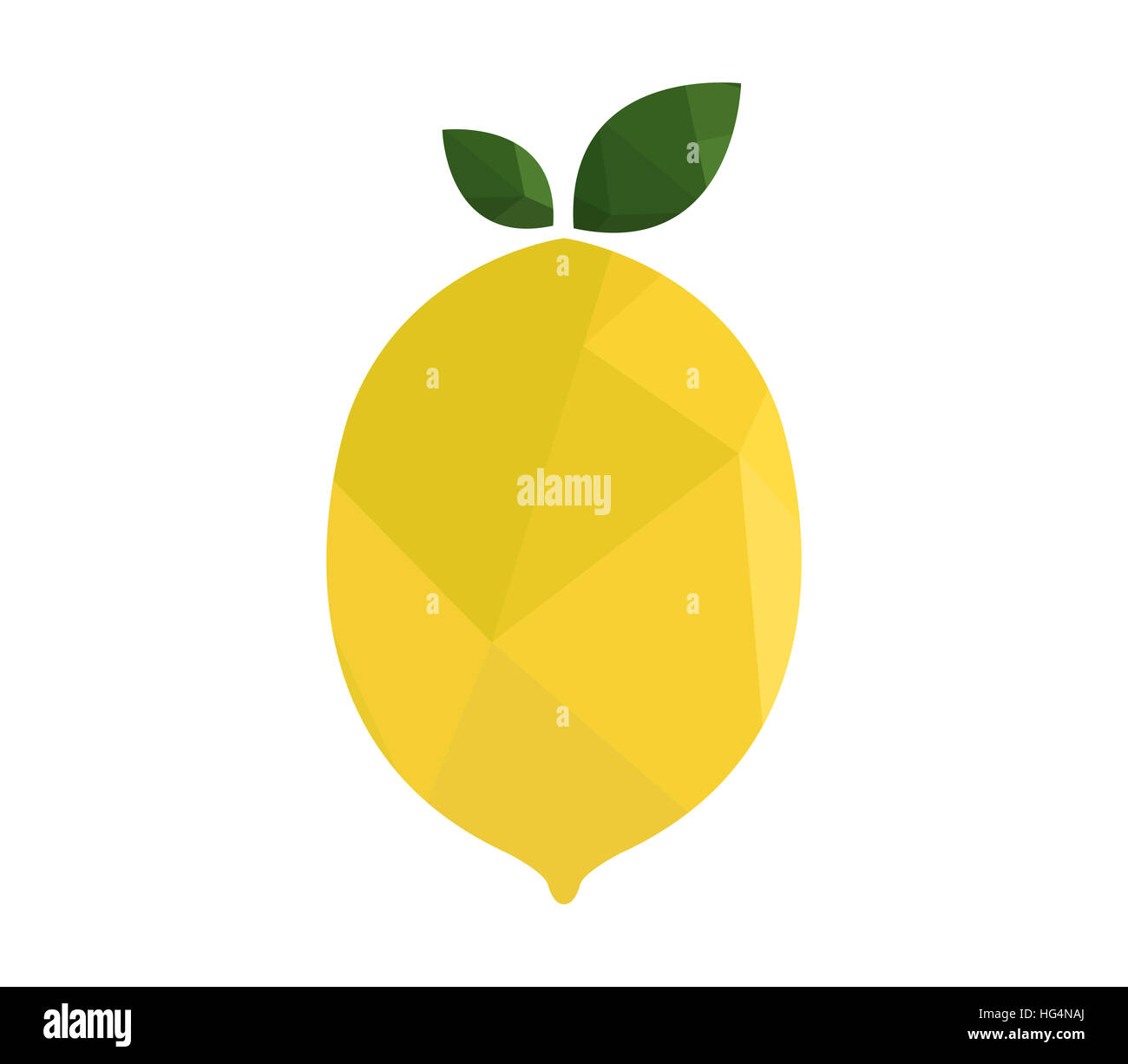 Lemon icons Cut Out Stock Images & Pictures - Alamy