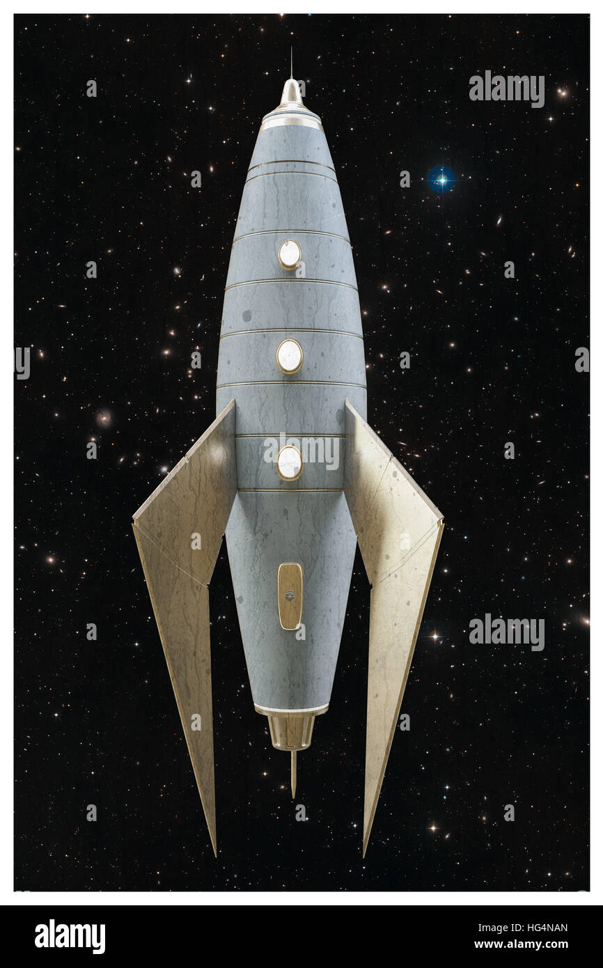 Old rocket toy hi-res stock photography and images - Alamy
