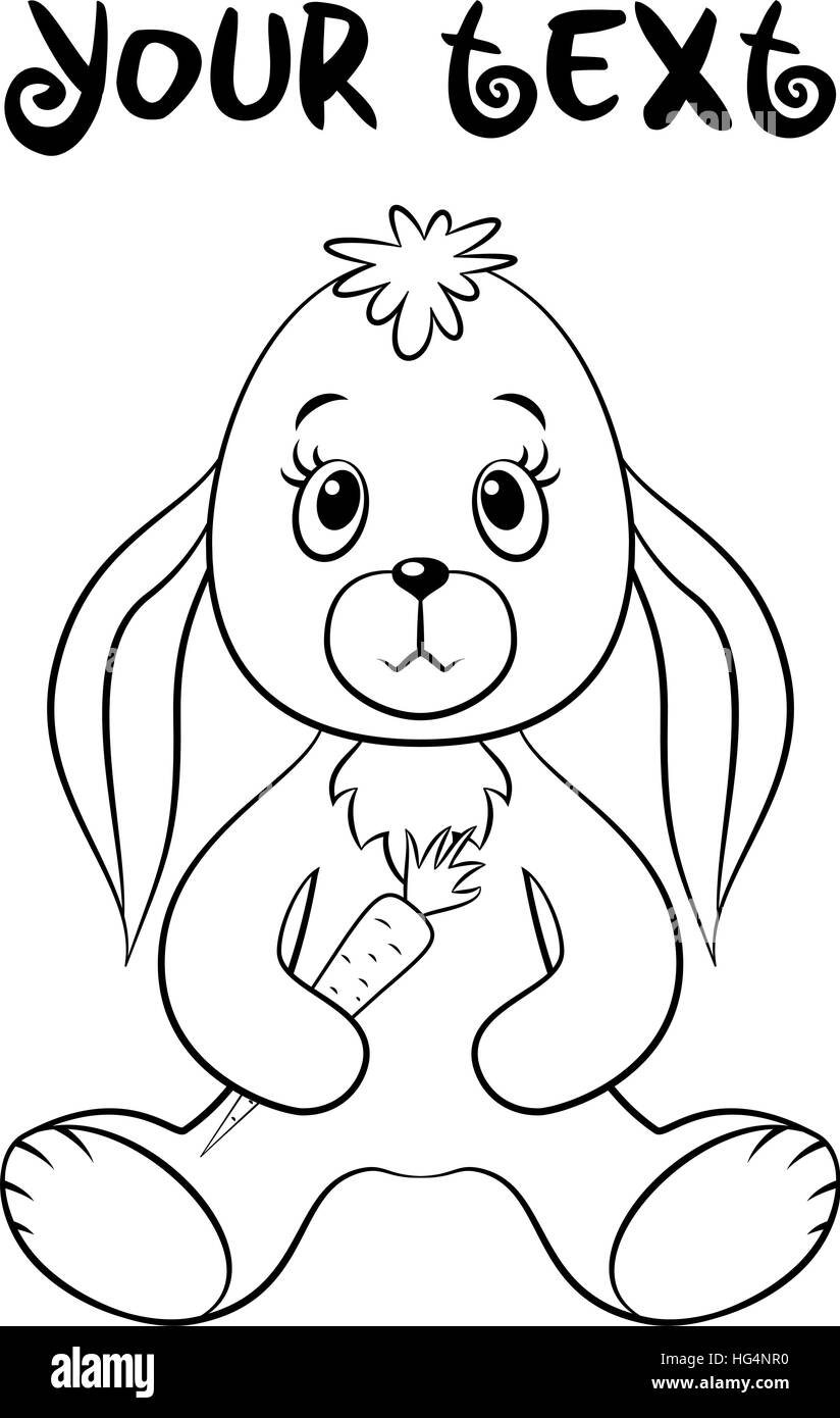 Pet and carrot Black and White Stock Photos & Images - Alamy