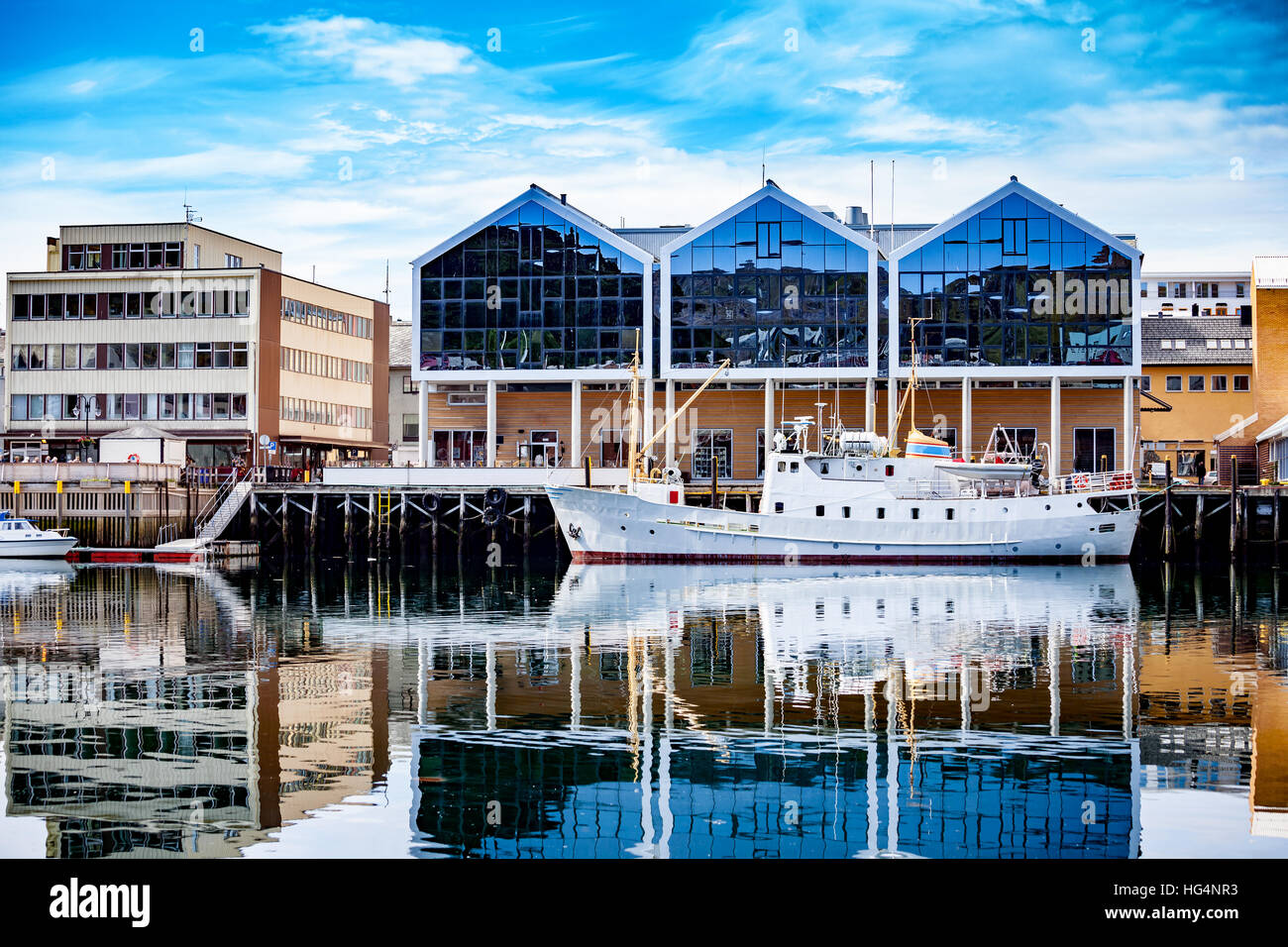 Hammerfest City, Finnmark, Norway Stock Photo - Alamy