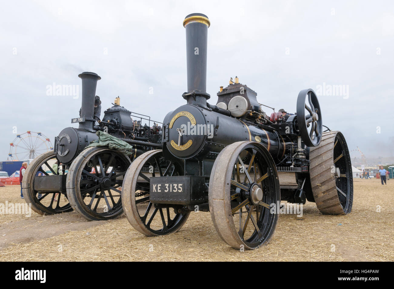 Plowing with steam hi-res stock photography and images - Alamy