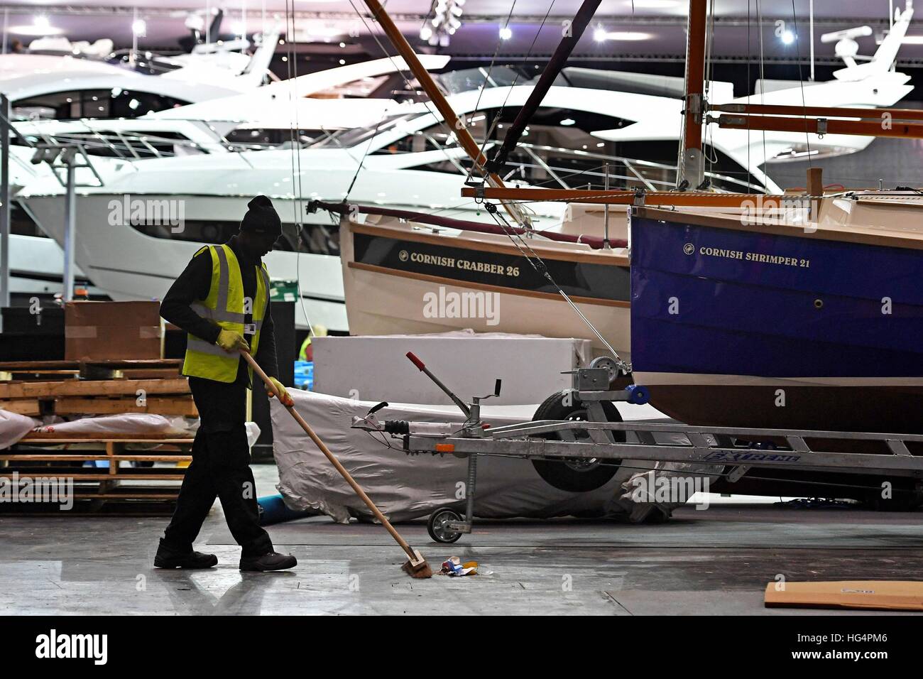 London boat show excel hi-res stock photography and images - Alamy