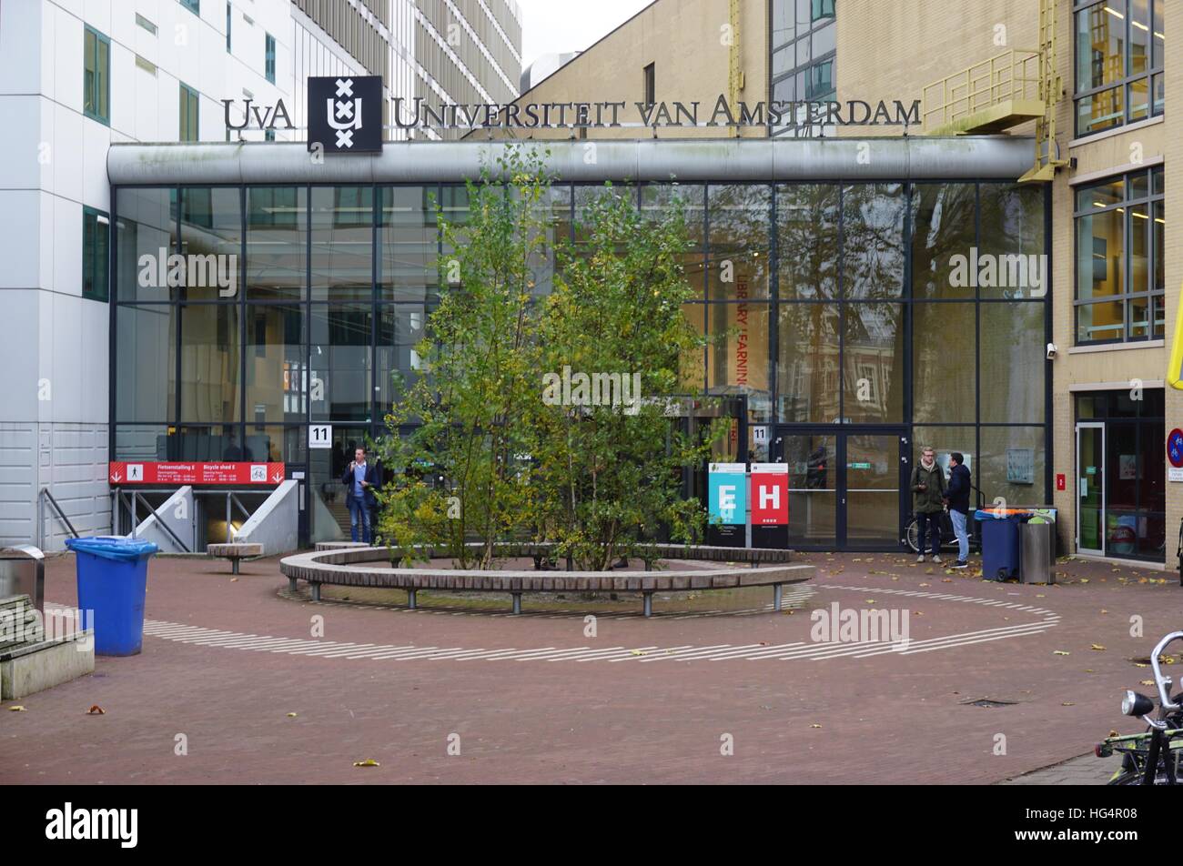 Amsterdam university campus hi-res stock photography and images - Alamy