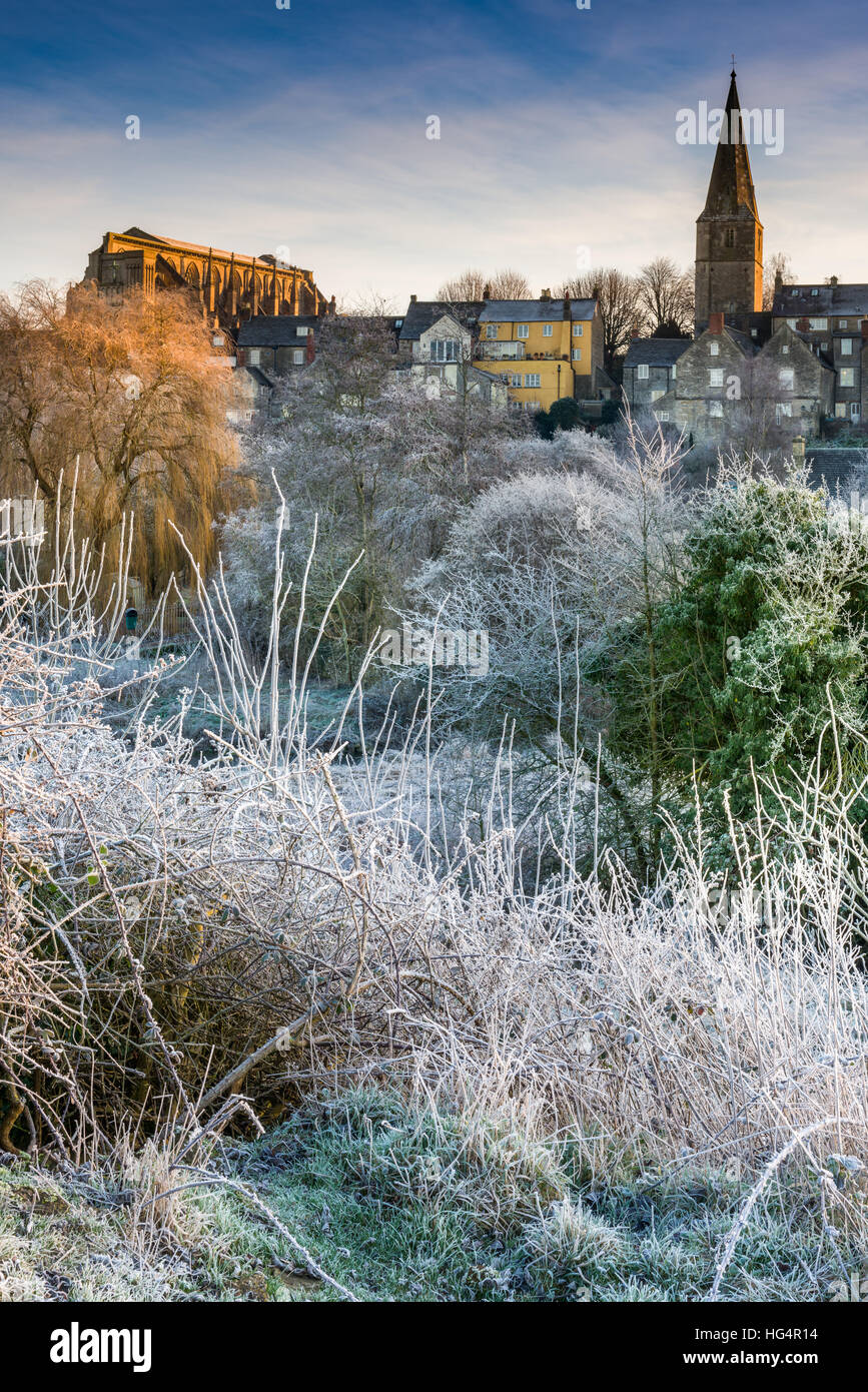Frosty landscape january uk hi-res stock photography and images - Alamy