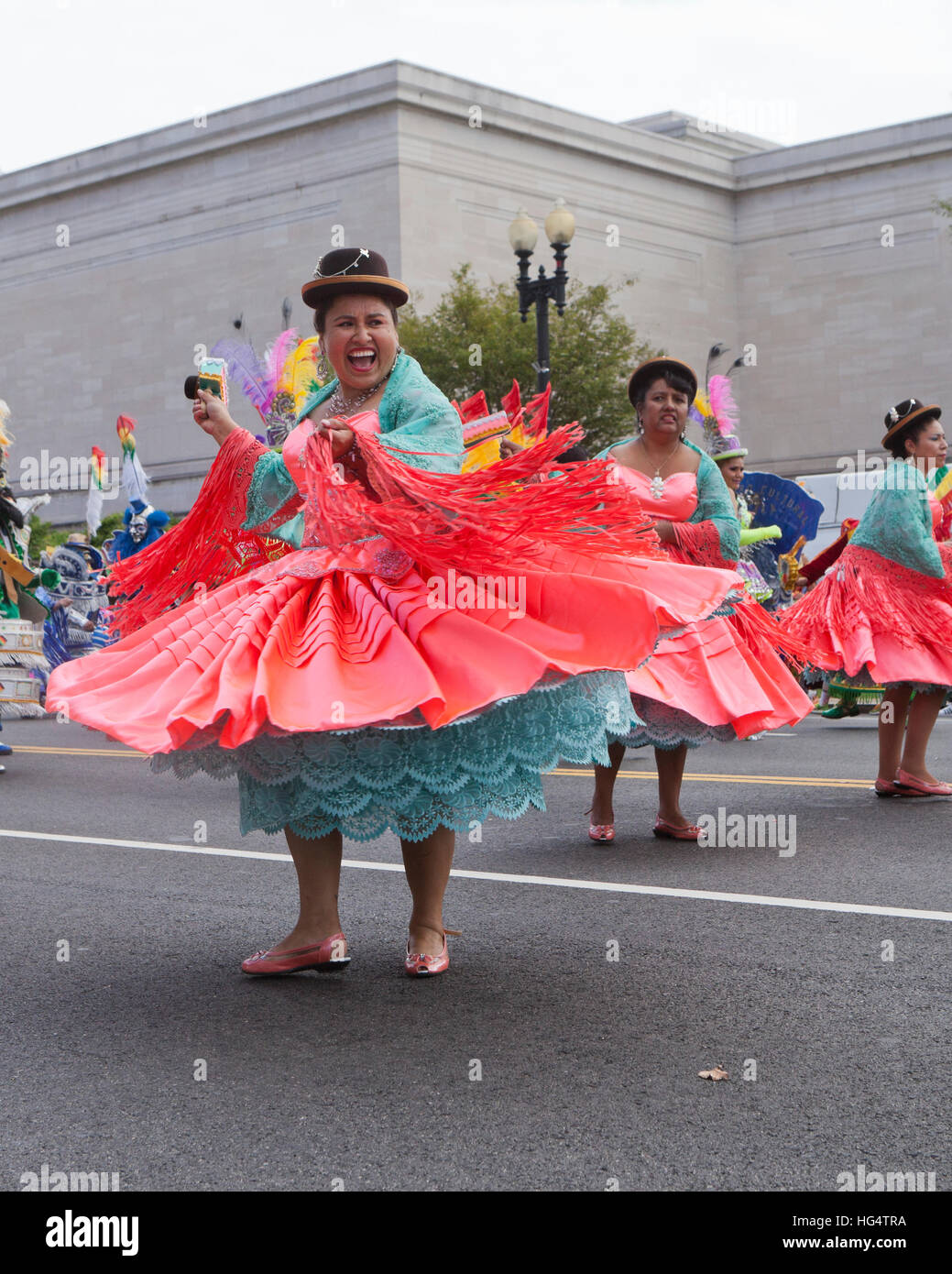 Morenada the dance of the bolivian hi-res stock photography and images ...
