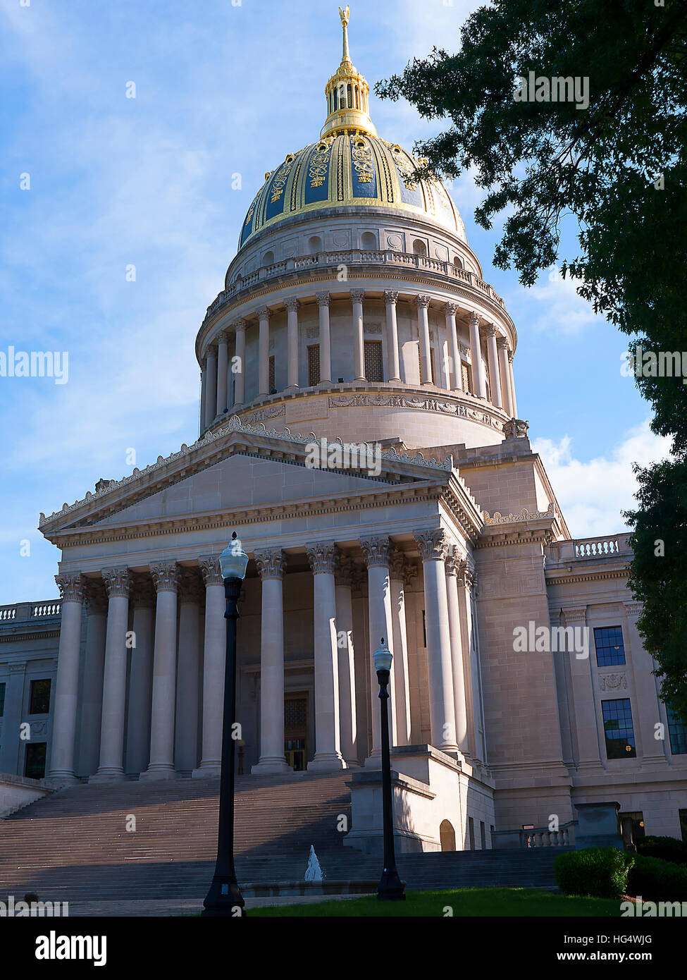 Statehouse of West Virginia in Charleston West Virginia USA Stock Photo ...