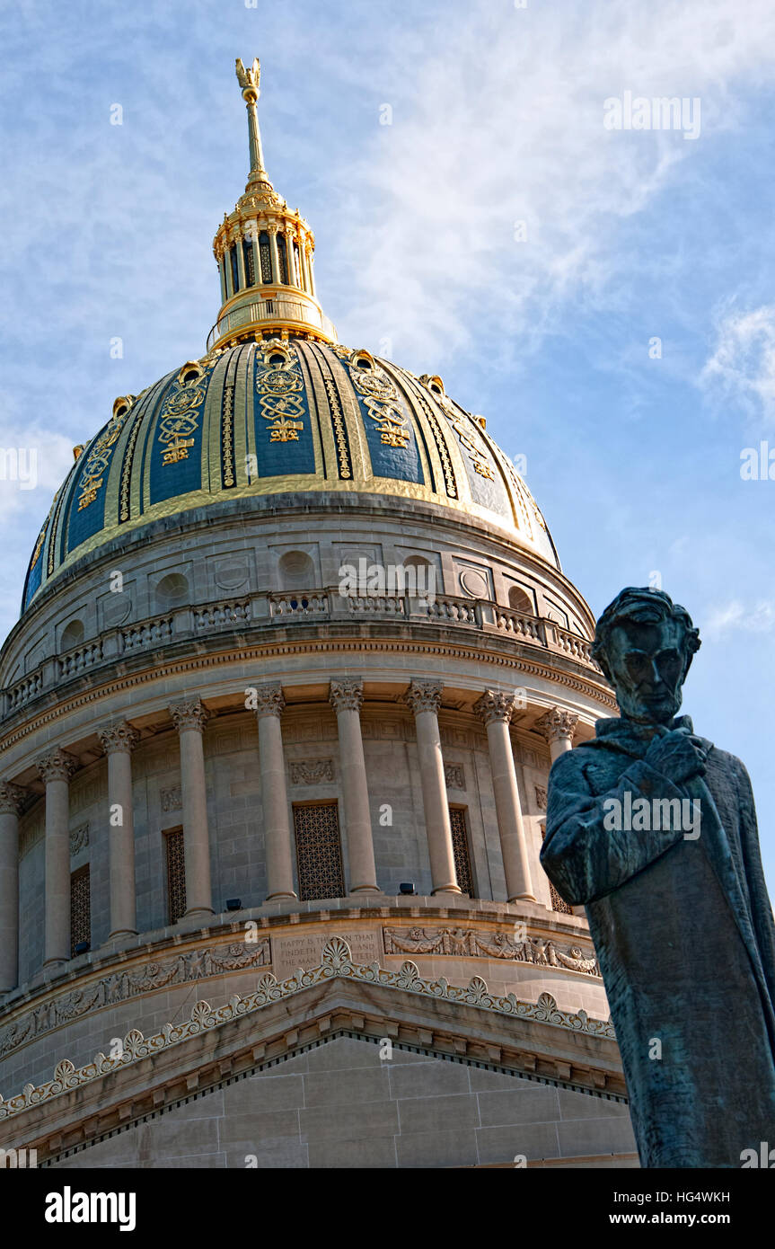 Statehouse of West Virginia in Charleston West Virginia USA Stock Photo ...