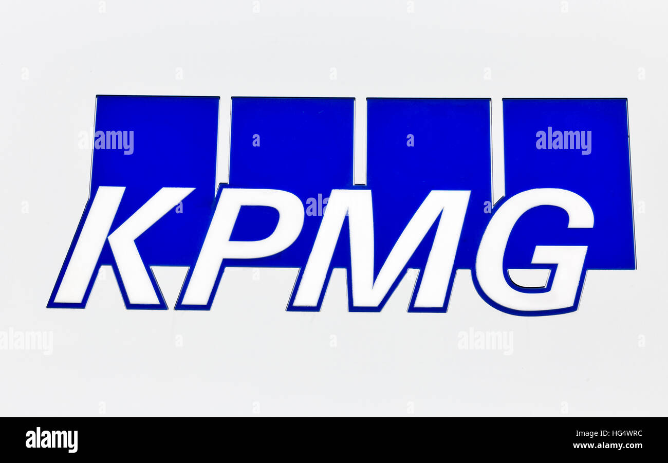 Kpmg office sign logo hi-res stock photography and images - Alamy