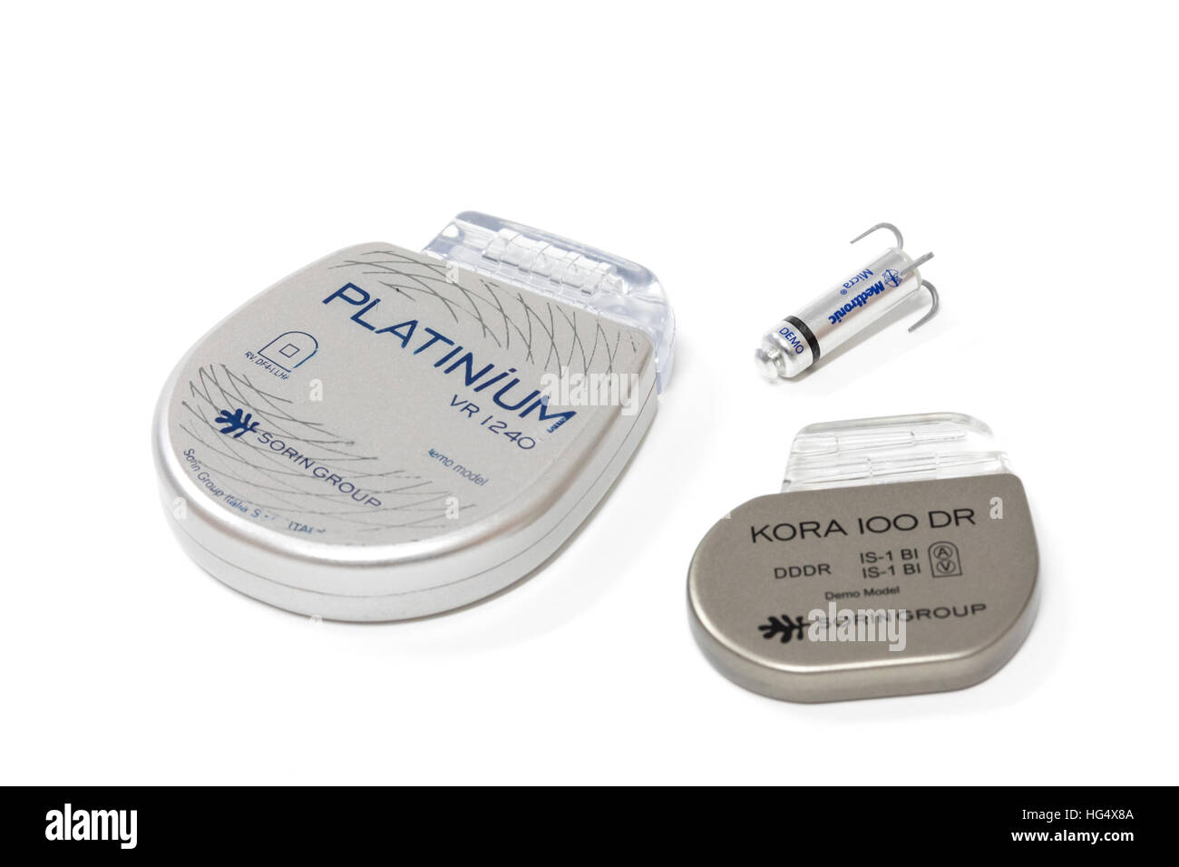 different types of heart pacemakers Stock Photo - Alamy