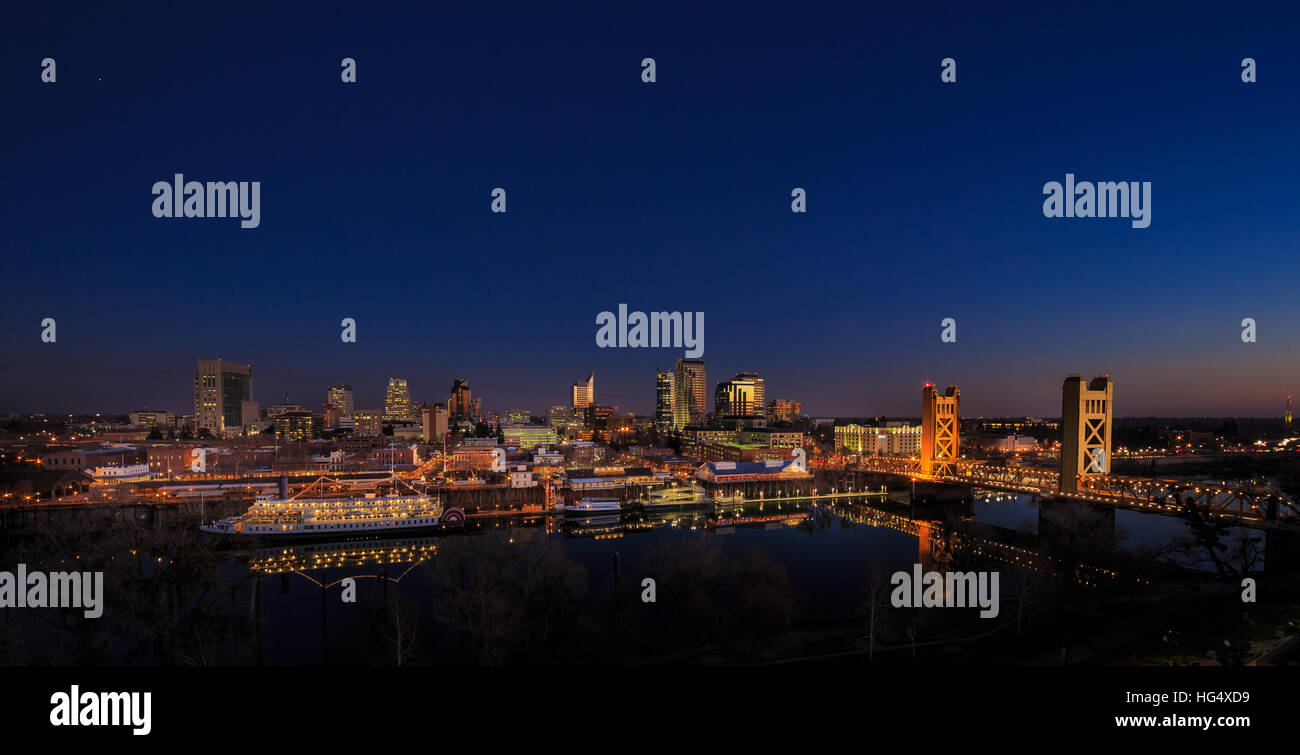 Sacramento skyline hi-res stock photography and images - Alamy