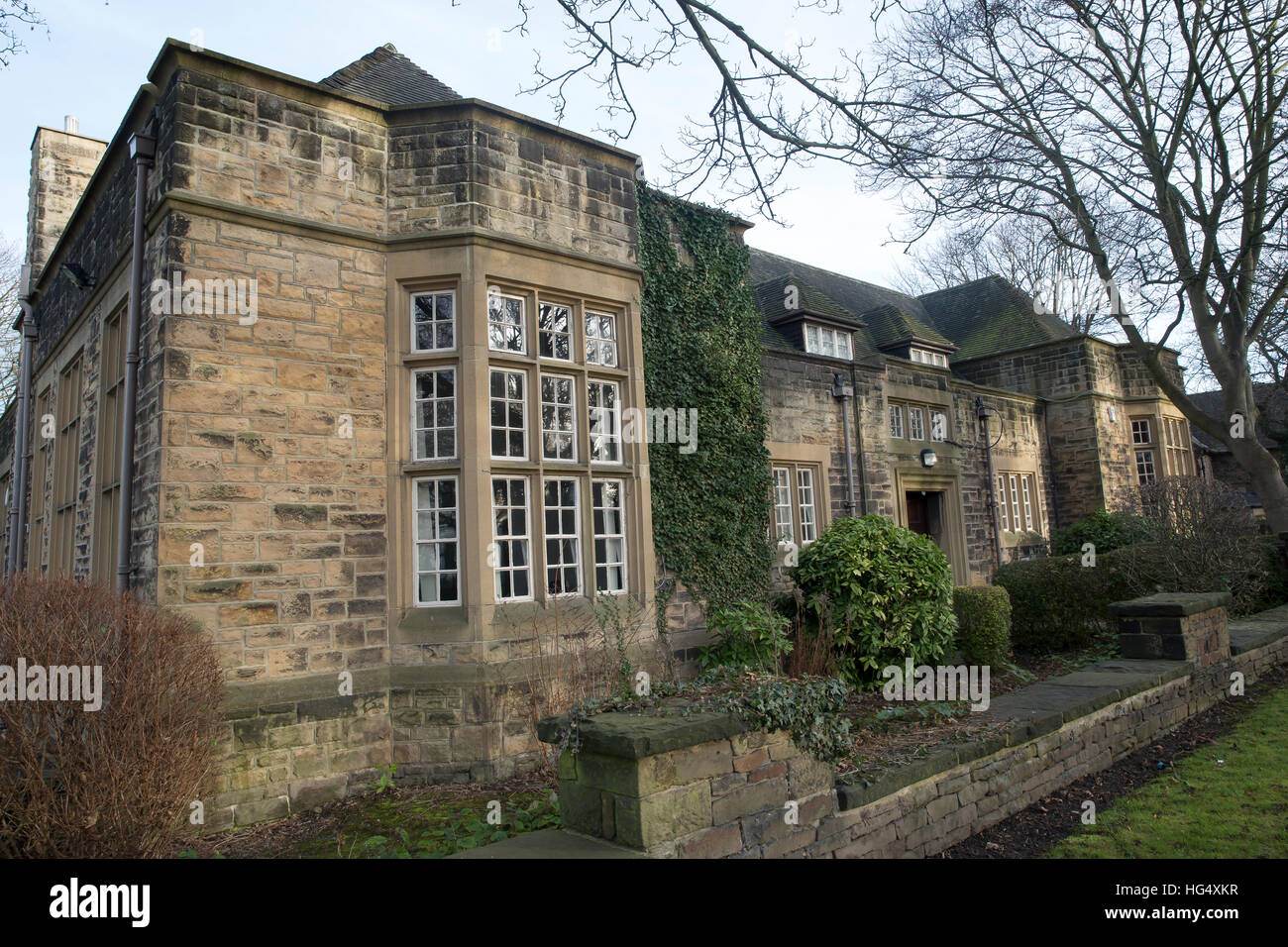 Staveley Public library Stock Photo - Alamy