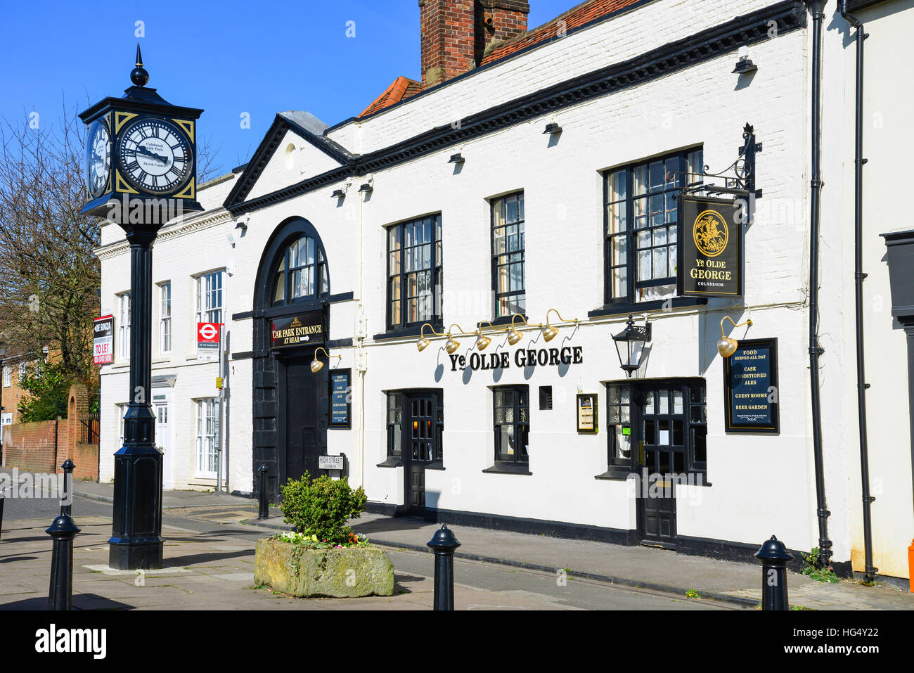 Ye Olde George Inn, High Street, Colnbrook, Berkshire, England, United ...