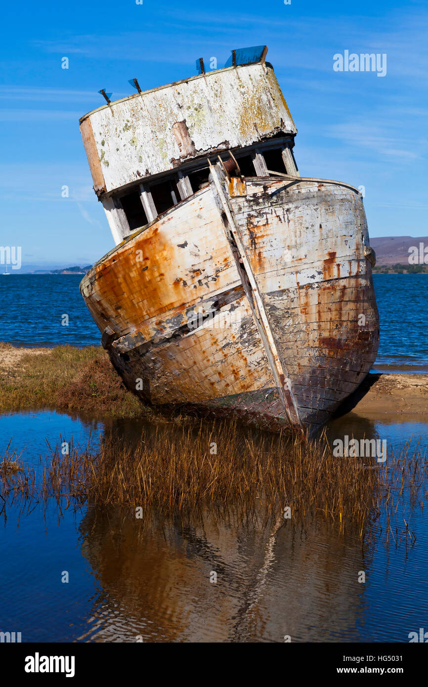 Point Reyes Ship Wreck Stock Photo - Alamy