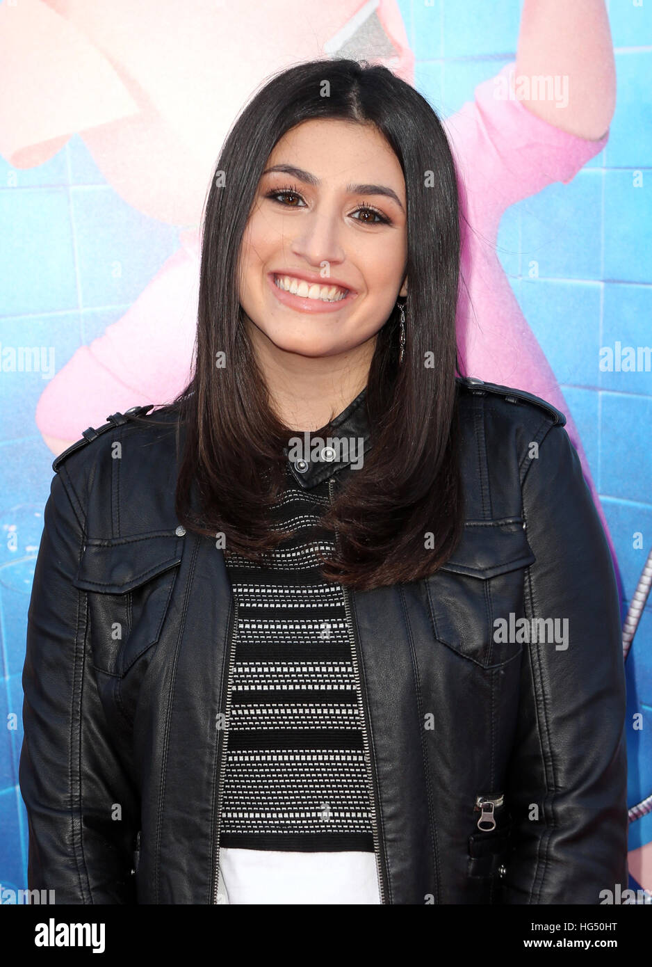 Los Angeles premiere of 'Sing' - Arrivals Featuring: Dana Gaier Where ...