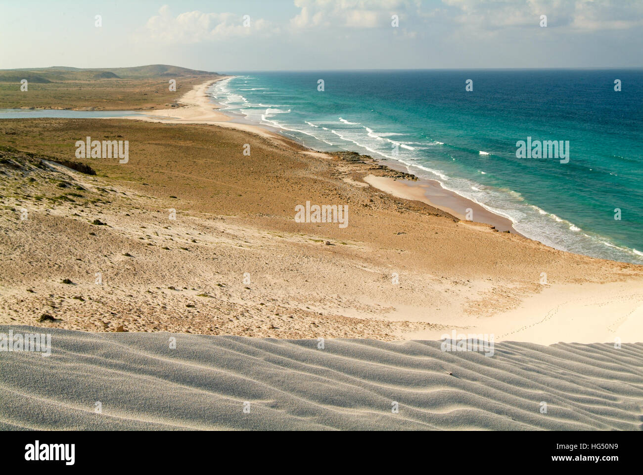 Deleisha beach on Socotra island, Yemen Stock Photo - Alamy