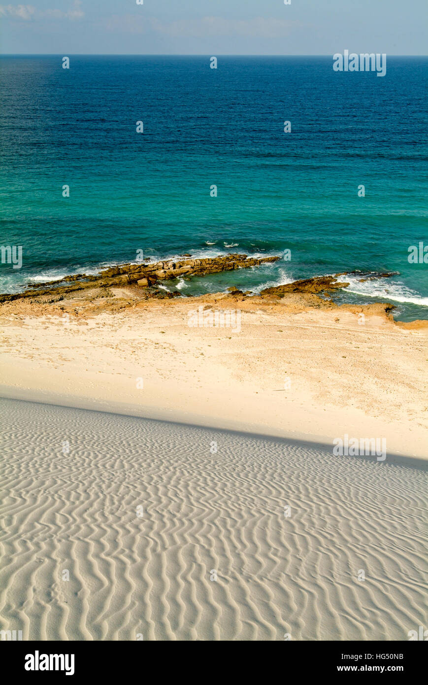 Deleisha beach on Socotra island, Yemen Stock Photo - Alamy