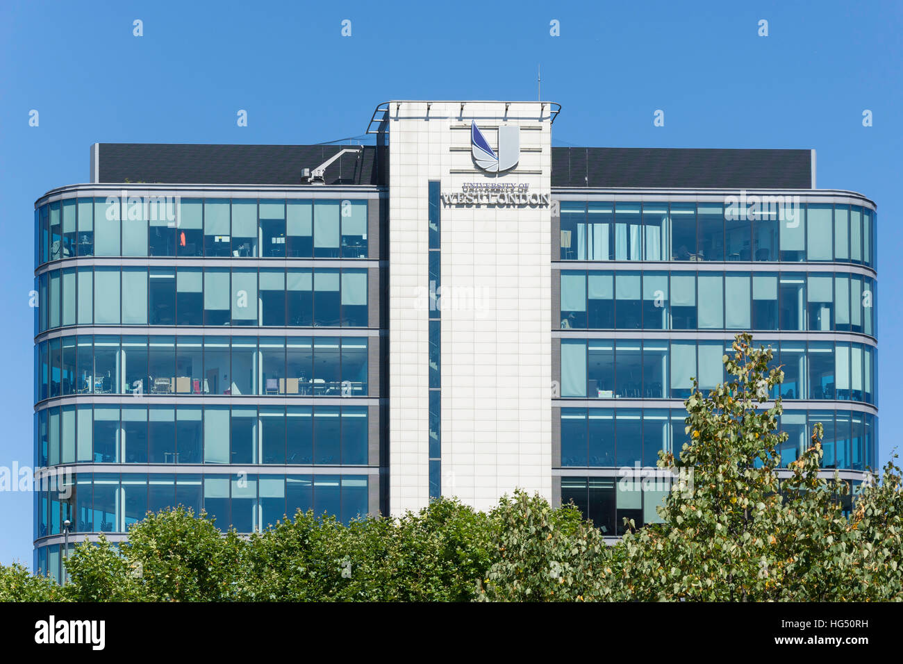 University of West London from Great West Road, Brentford, London ...
