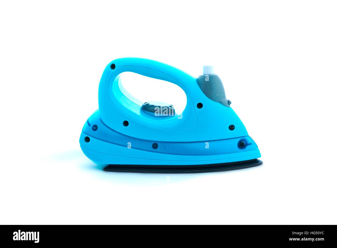 Toy iron on a white background, isolated Stock Photo - Alamy