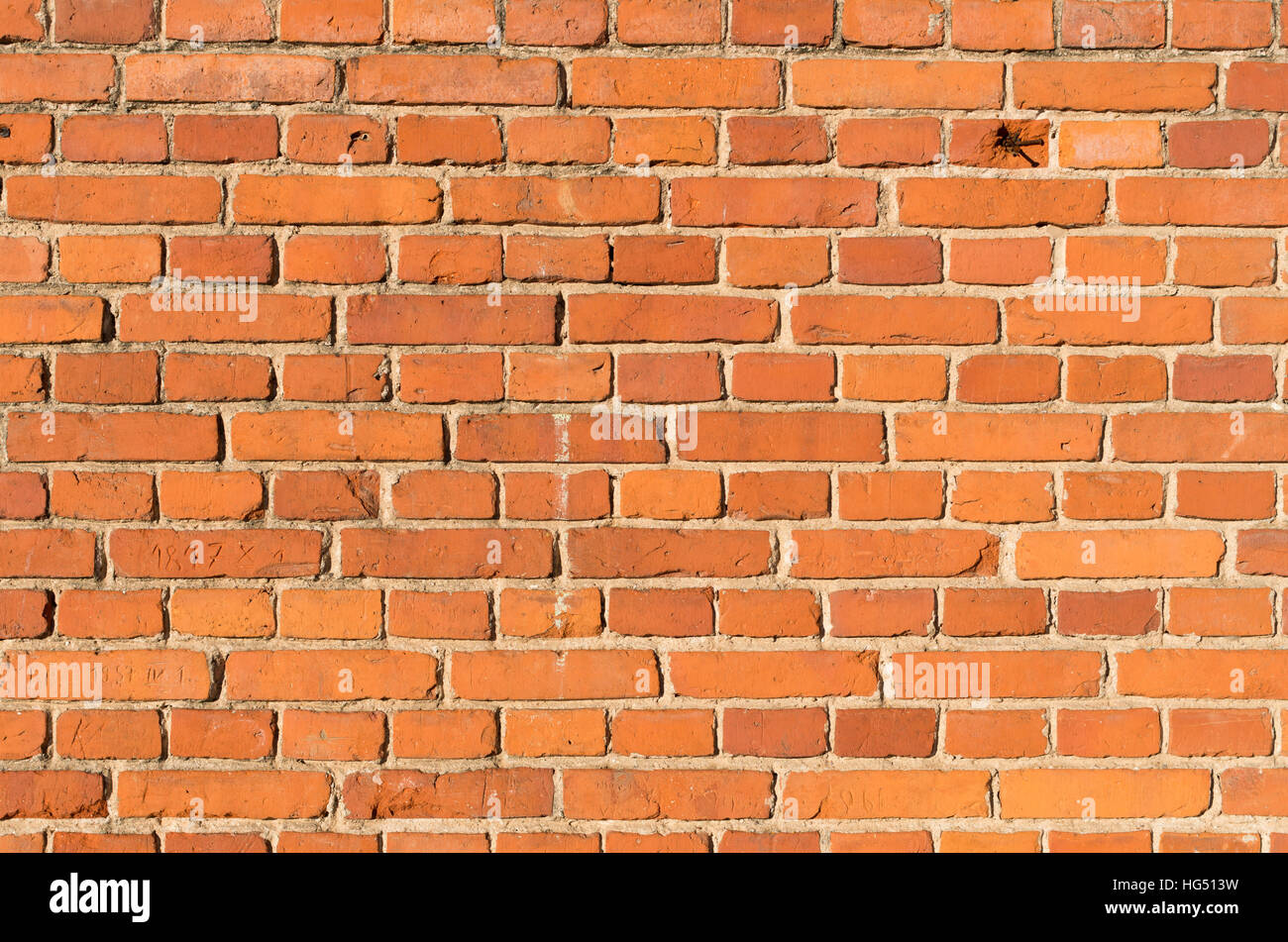 Aged red brick wall texture. Old red brick wall texture Stock Photo - Alamy