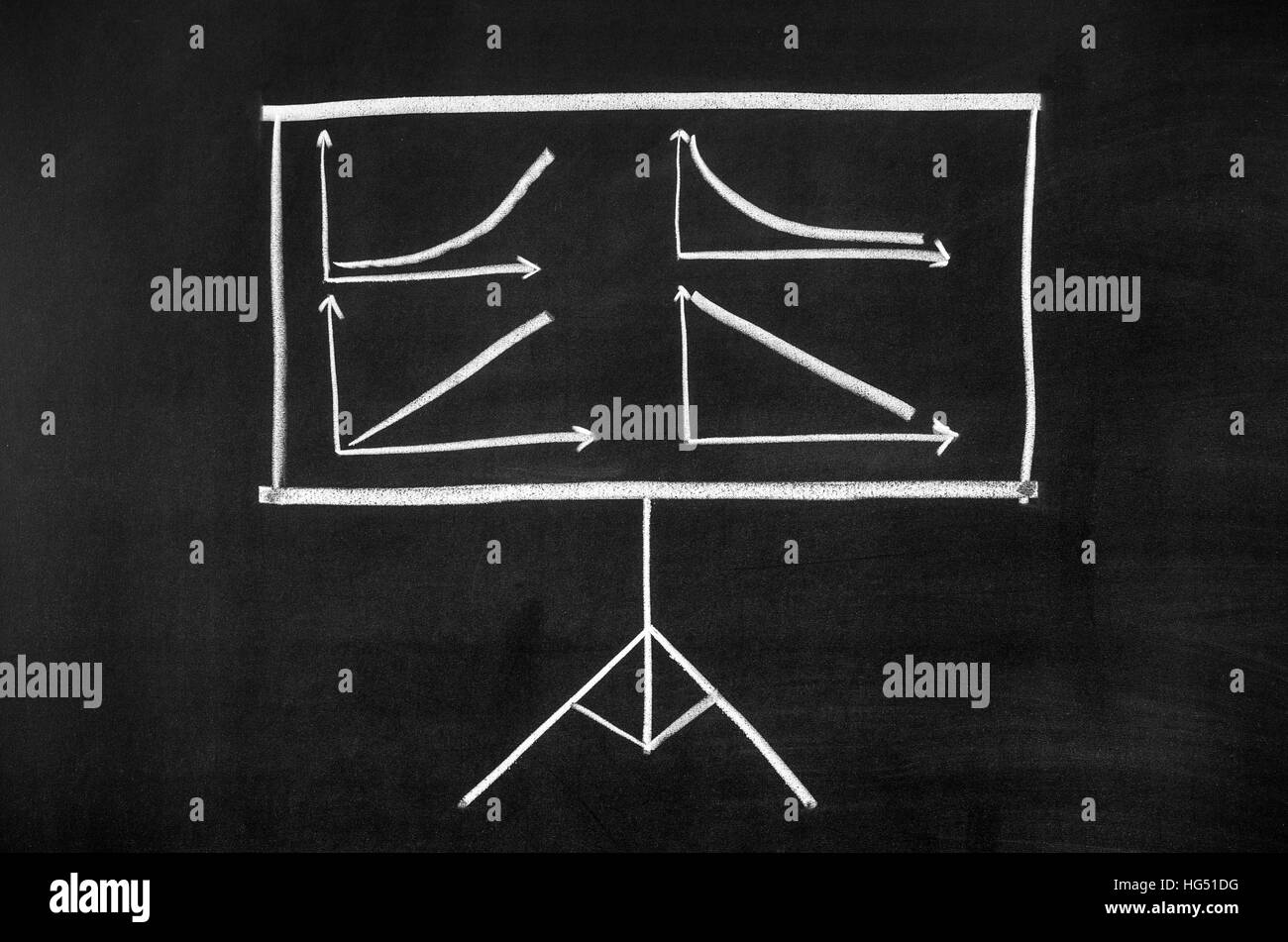 Chalkboard and projection screen High Resolution Stock Photography and ...