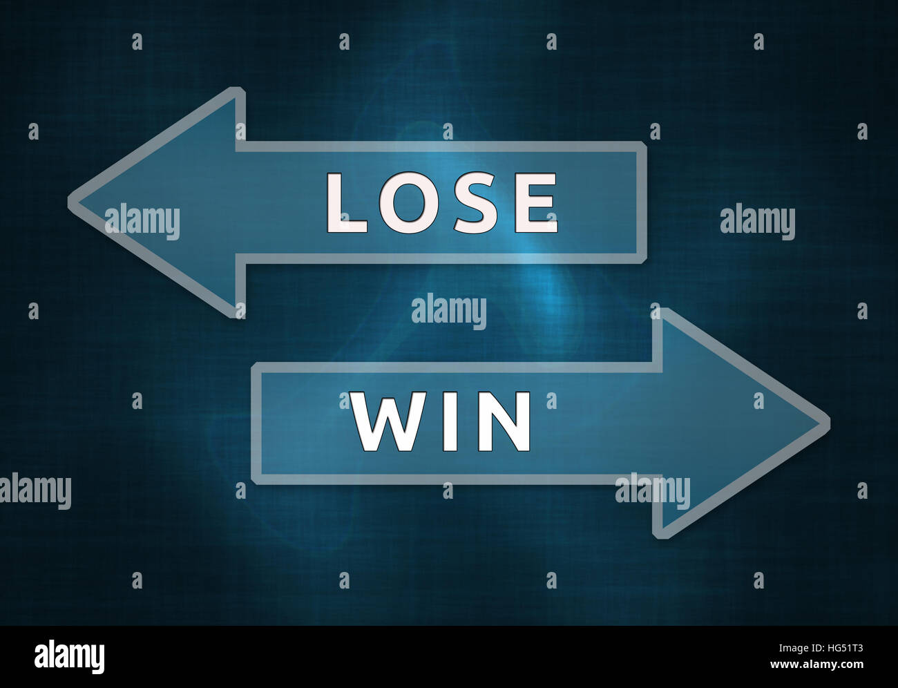 Lose and win hi-res stock photography and images - Alamy