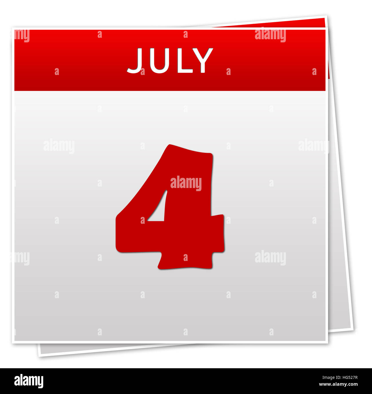 Independence day calendar hi-res stock photography and images - Alamy