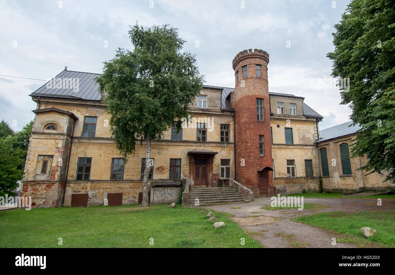 Old ruined building, the object falling into ruins Stock Photo - Alamy