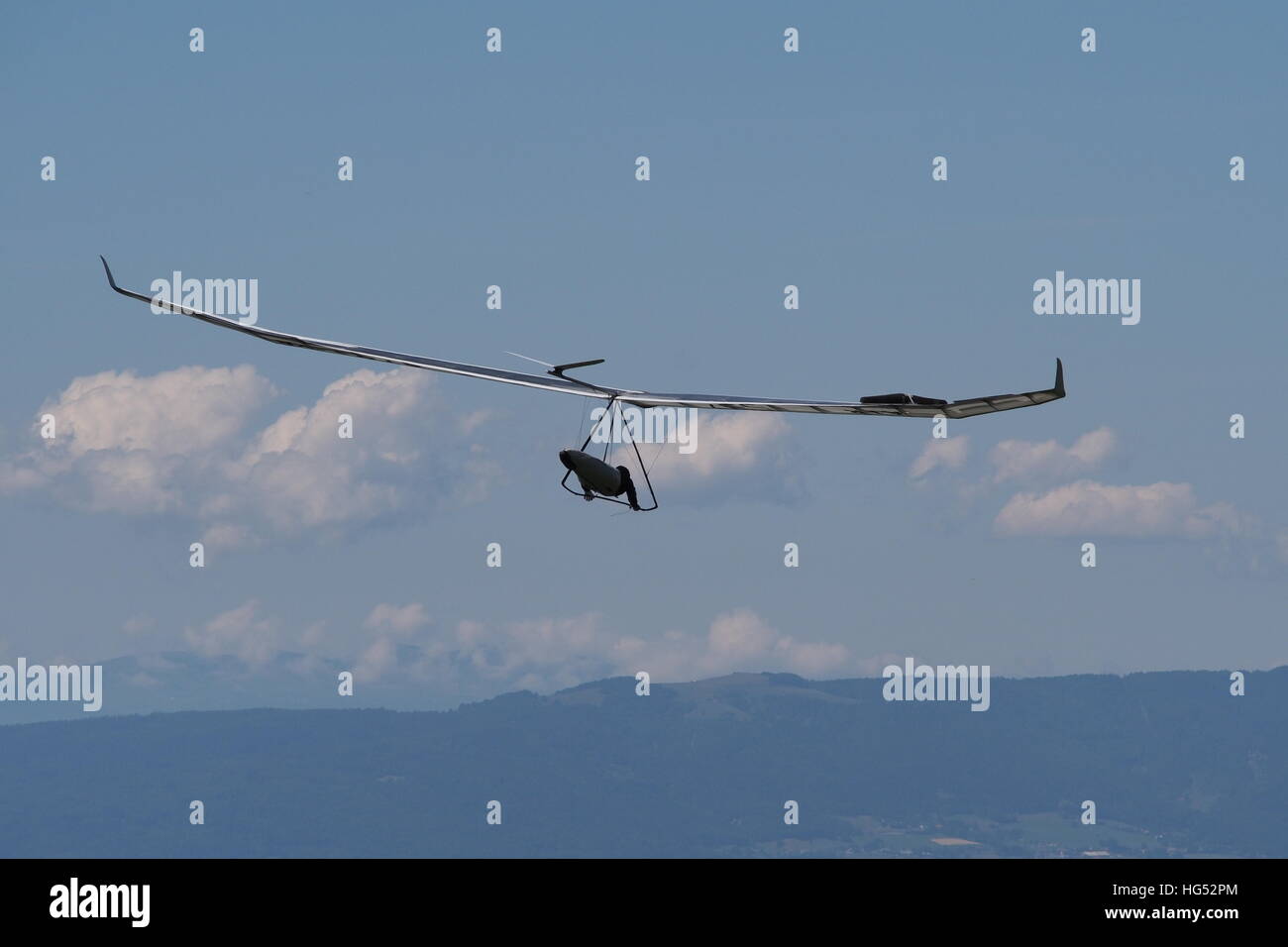 Rigid wing hang glider Stock Photo - Alamy