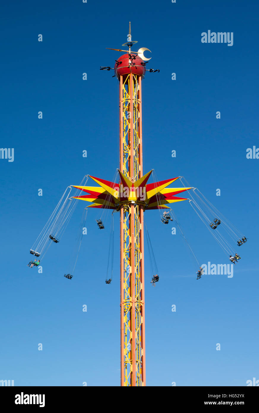 The flyer roller coaster hi-res stock photography and images - Alamy